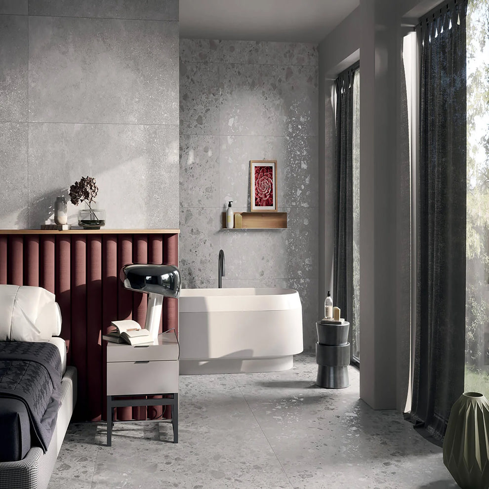 24” x 48” Ambience Italian Porcelain Floor and Wall Tile – Giorbello