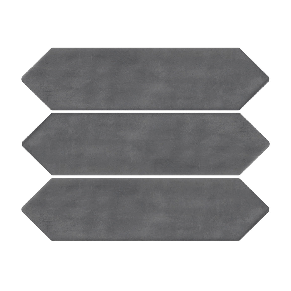3” x 12” Ceramic Picket Hexagon Wall Tile – Giorbello