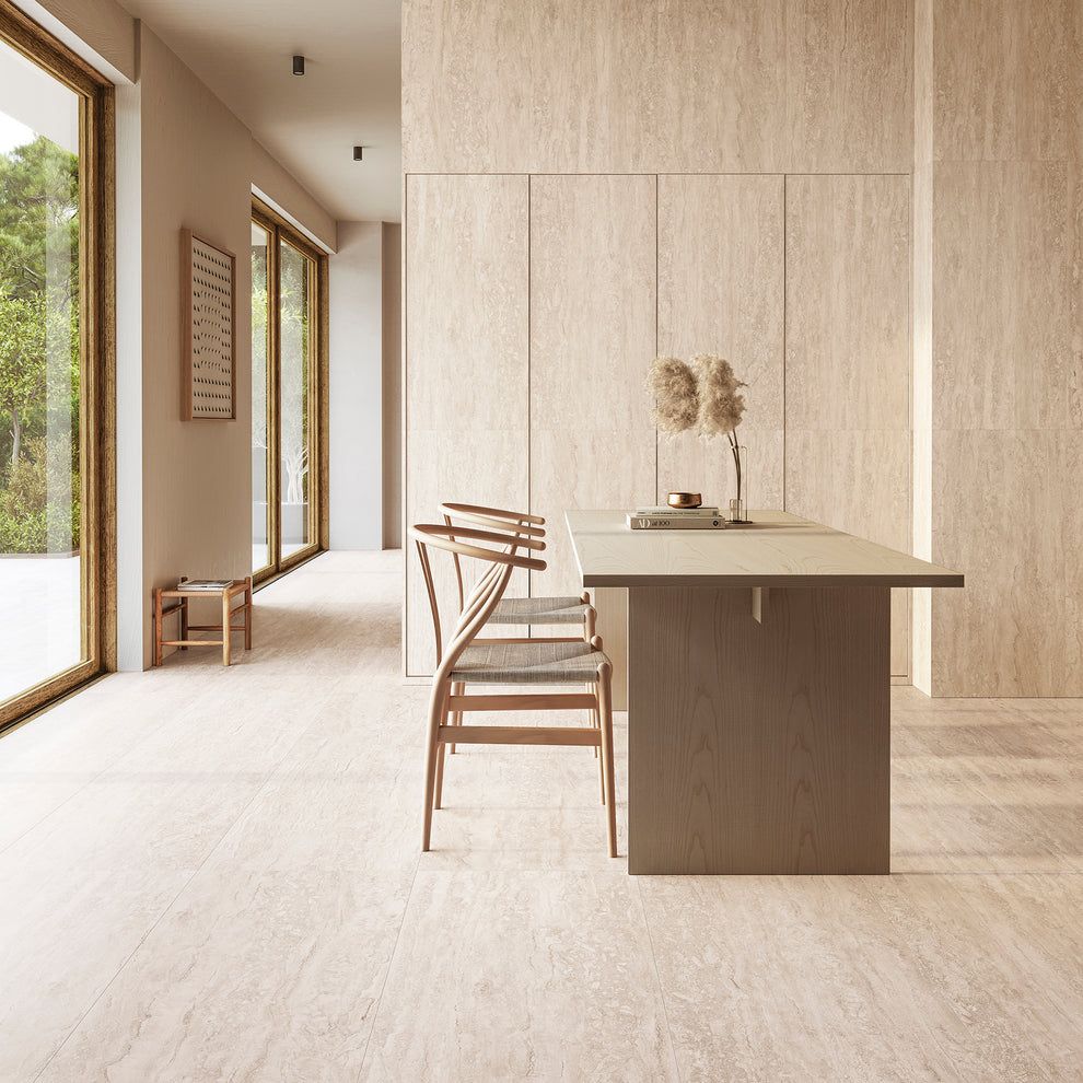12"x 24" Spanish Marmol Travertine Porcelain Floor and Wall Tile ...